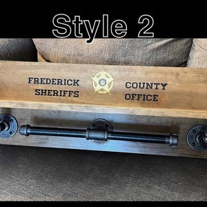 Warrior Rack-police Rack-military Rack-leo Storage-gear Storage-k9 ...