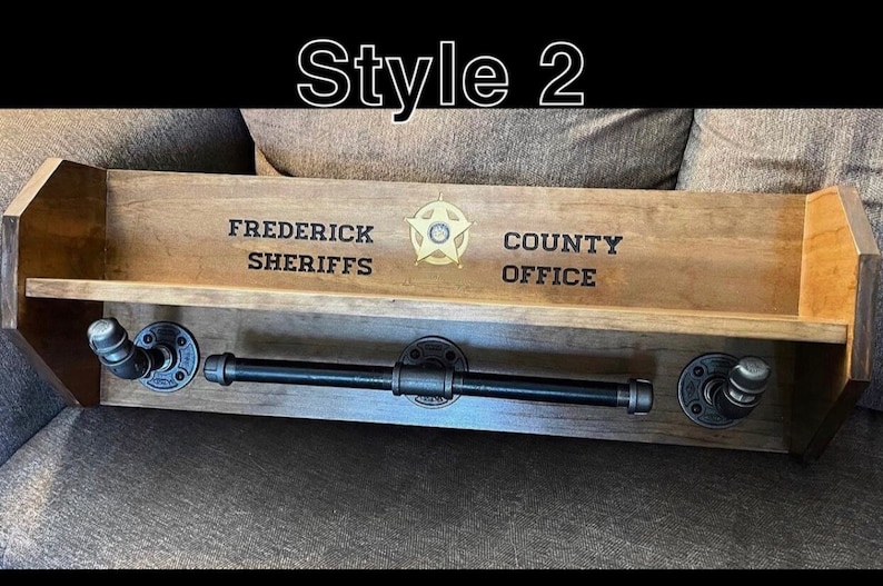 Warrior Rack-police Rack-military Rack-leo Storage-gear Storage-k9 ...