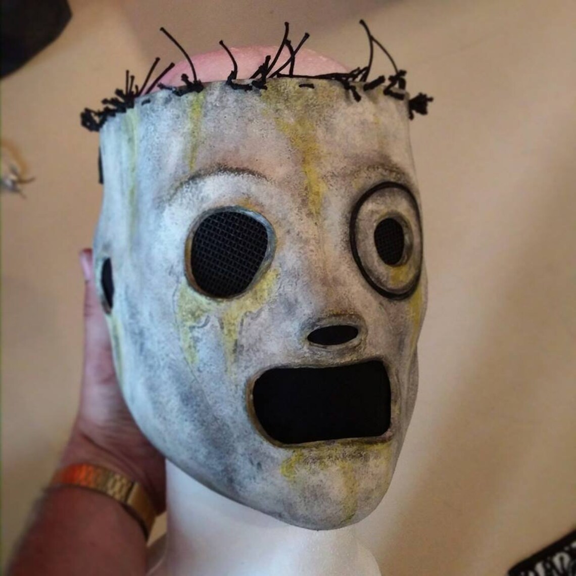 Slipknot Corey Taylor Replica Mask Leather Sublime1327 - Etsy