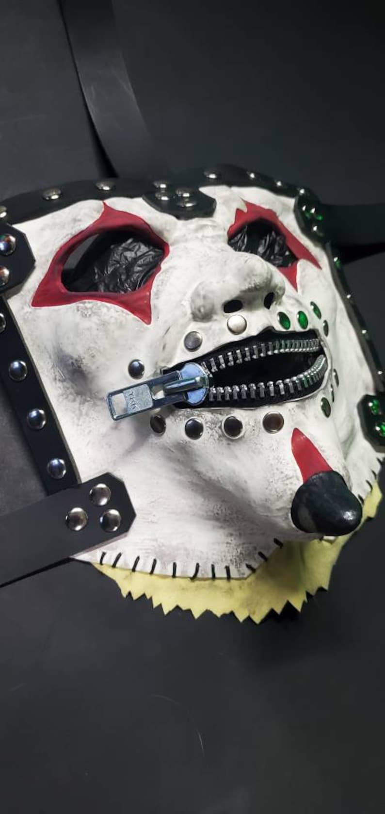 Slipknot Jim Root Replica Jester Halloween Mask Sublime1327 - Etsy