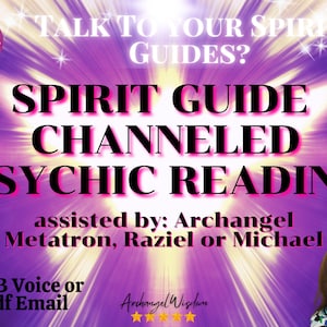 SPIRIT GUIDE READING, Meet Your Spirit Guides, Psychic Medium, Angel ...