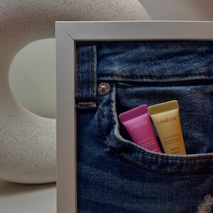 Donny's Denim Jean Picture Frame Decor/holder - Etsy