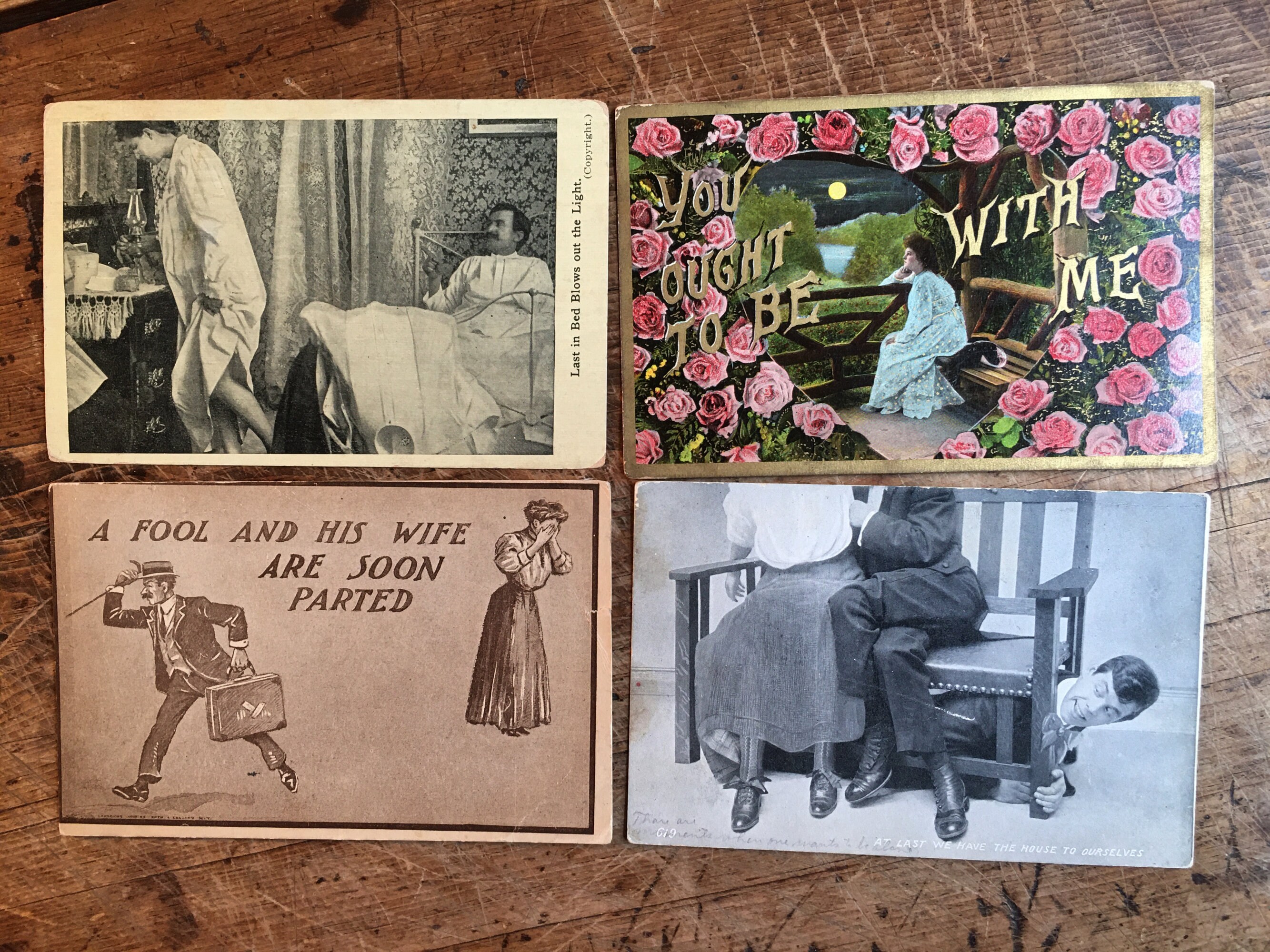 Vintage Romance 9 Postcards 1910s Lovers Postcards Antique Sweethearts ...