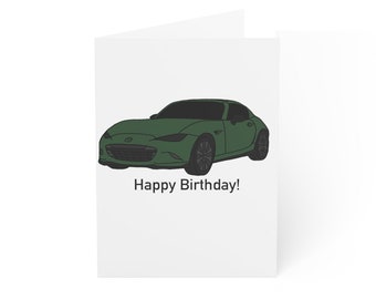 Mazda Birthday Card - Etsy