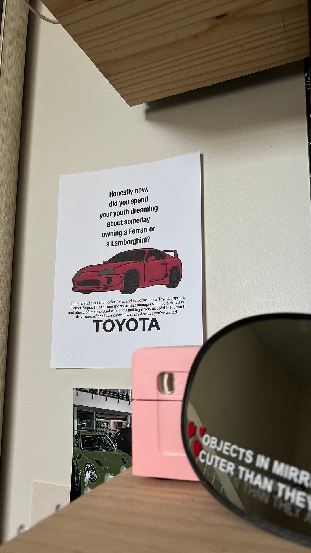 MK4 Toyota Supra Porsche Mock AD Poster Digital Download Printable - Etsy