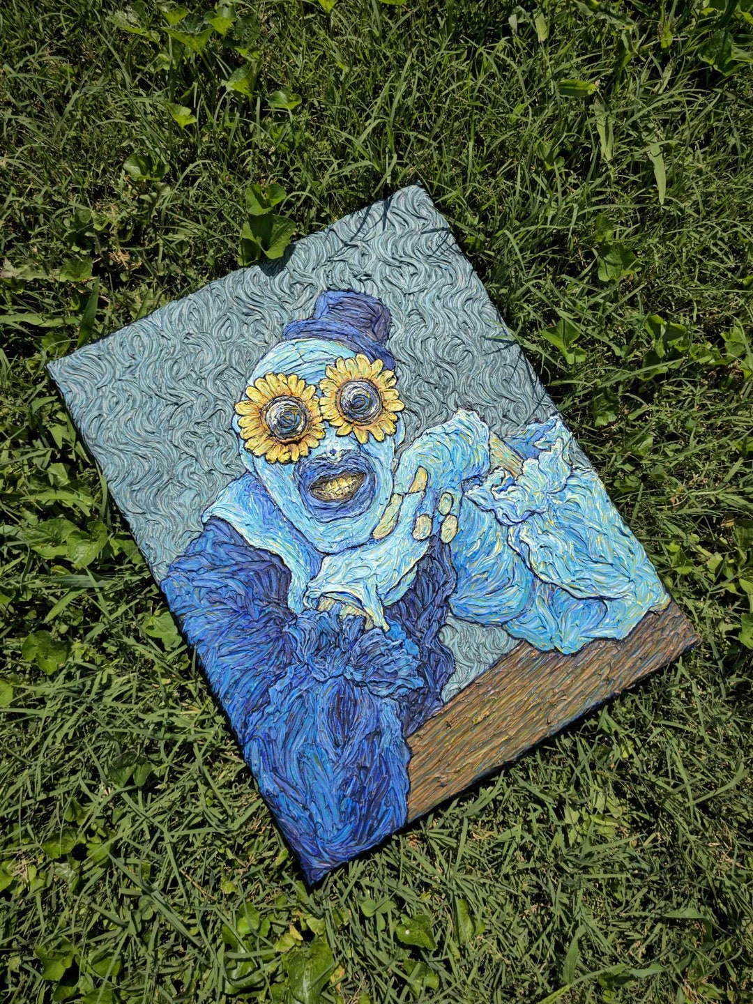 Life Imitates Art Art the Clown From Terrifier OOAK Impressionist ...