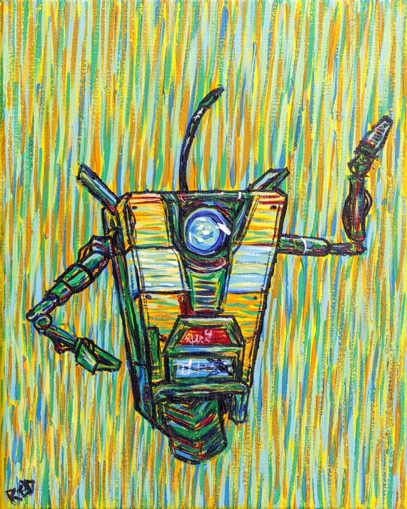 Borderlands 2 Claptrap Drawing