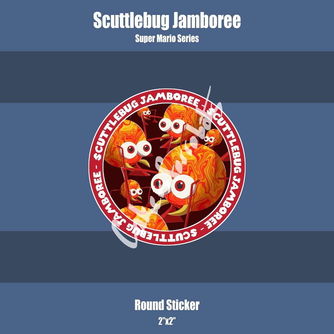 Scuttlebug Jamboree Sticker 2x2 Anime Sticker Round Sticker - Etsy
