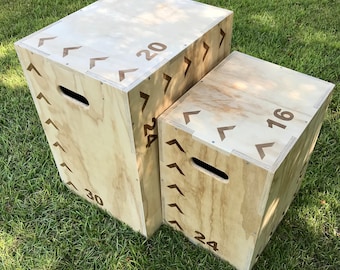 20 X 16 X 12 Box, Super Sturdy Crossfit Box, WOD Box, Plyo Box ...
