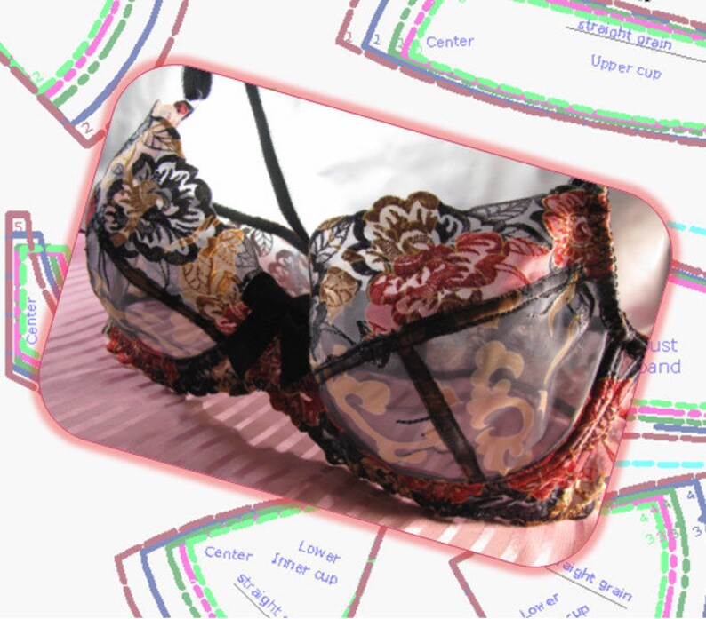 Bra PATTERNS. Size DDE. Bra Sewing PATTERN. Bra Pattern Pdf. - Etsy UK