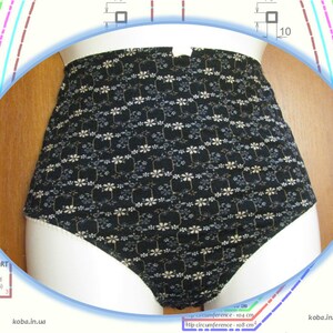 High Waisted Panties, Pattern Panties, Underwear Pattern Woman ...