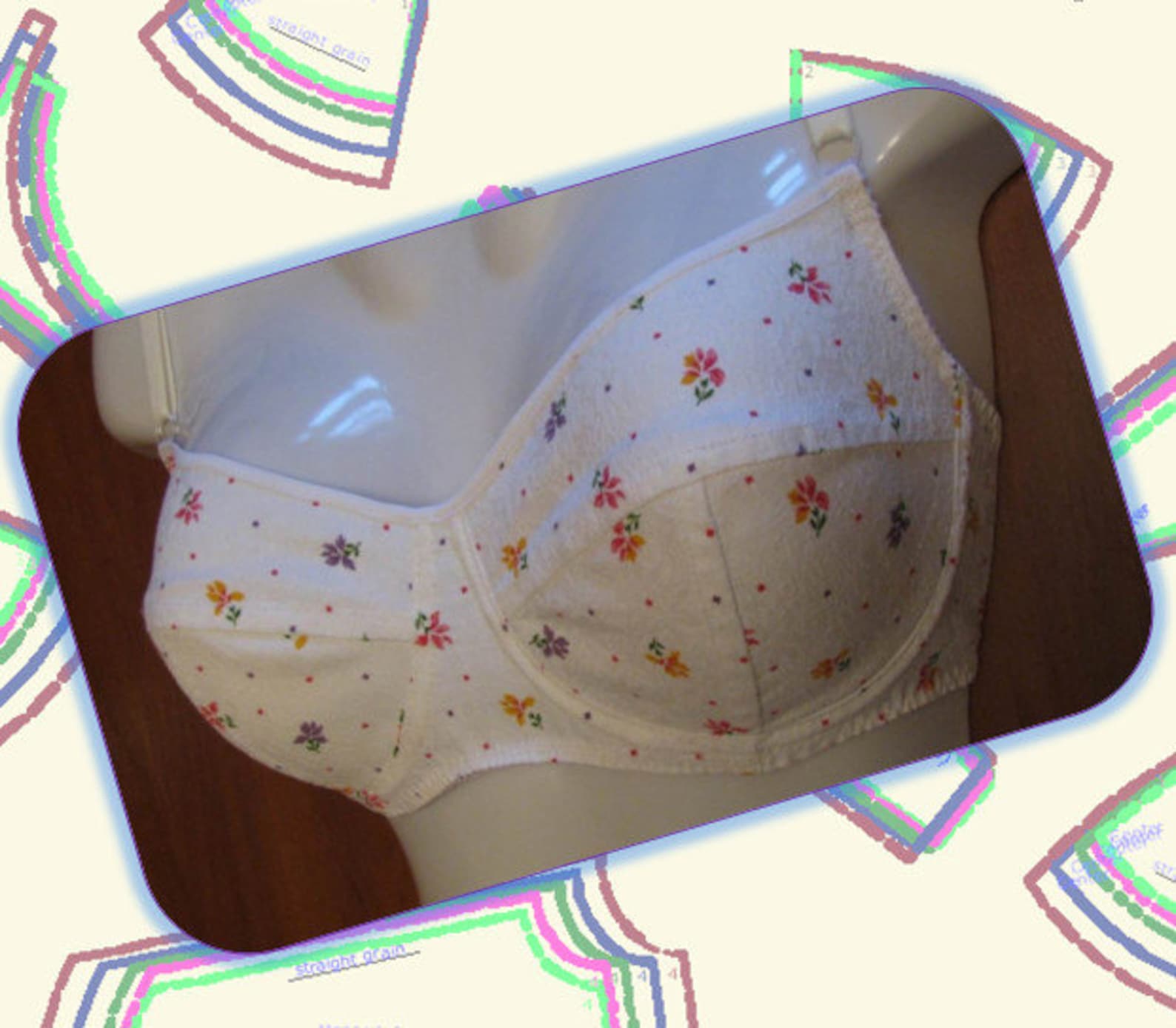 Bra PATTERN. Size A. Bra Sewing PATTERN. Eve Bra. Instant Download Pdf ...