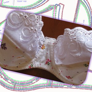Bra PATTERN, Bra Pattern Pdf, Multi Sizes AA, A, B, C, D, Teresa ...