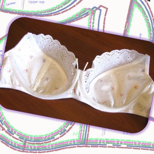 Bra PATTERN, Bra Pattern Pdf, Multi Sizes AA, A, B, C, D, Teresa ...