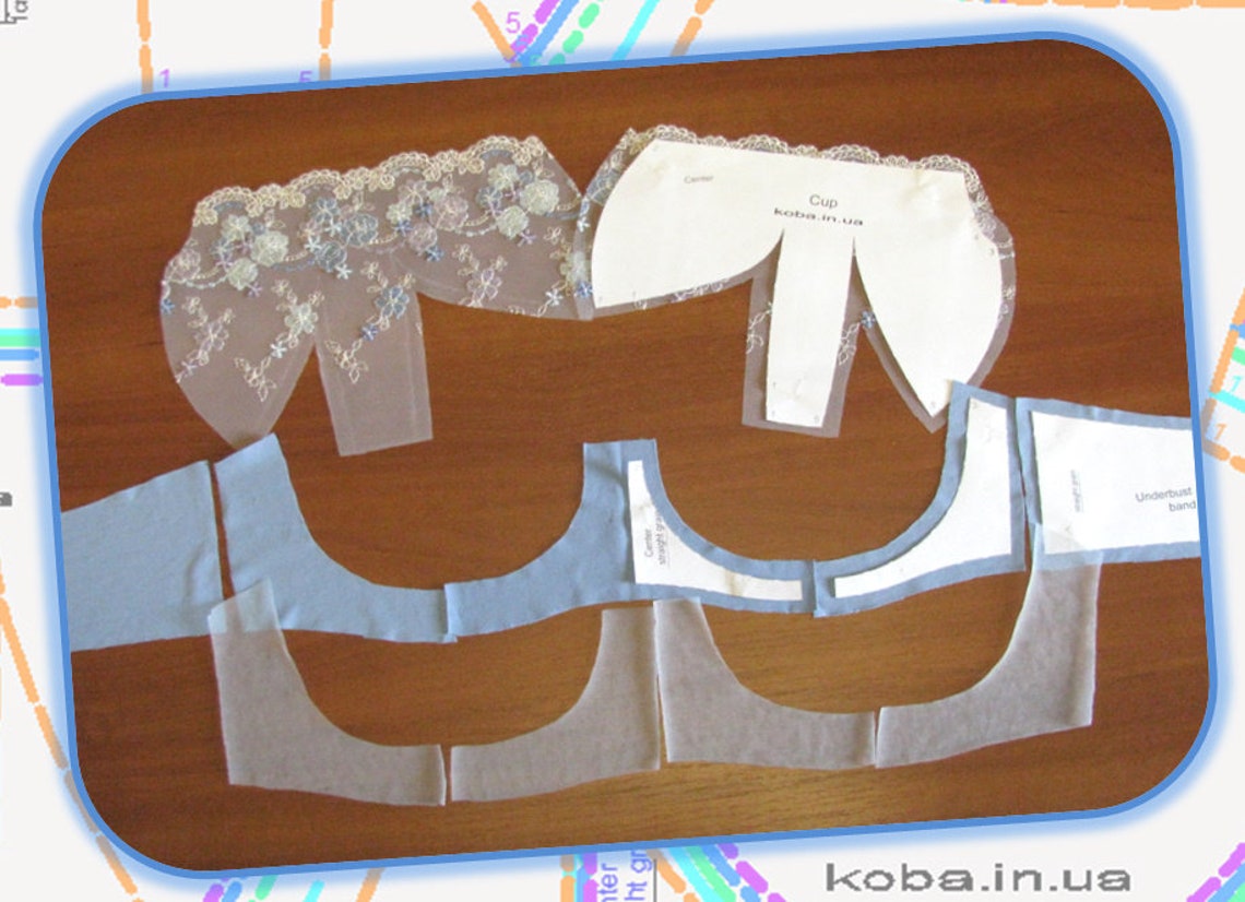 Bra Patterns. Size DDE. Pattern Lingerie. Bra Making. Iren - Etsy