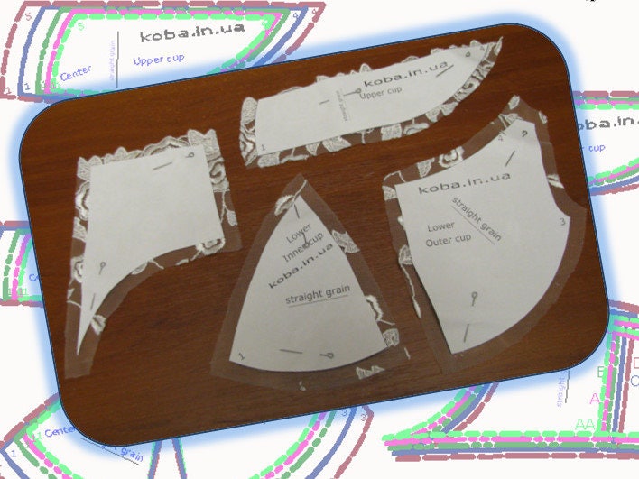 Bra PATTERNS. Bra Sewing PATTERN. Multi Sizes AA A B C D. - Etsy UK