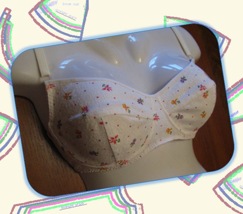 Bra PATTERN. Size D. Bra Sewing PATTERN. Bra Pattern Pdf. Bra - Etsy UK