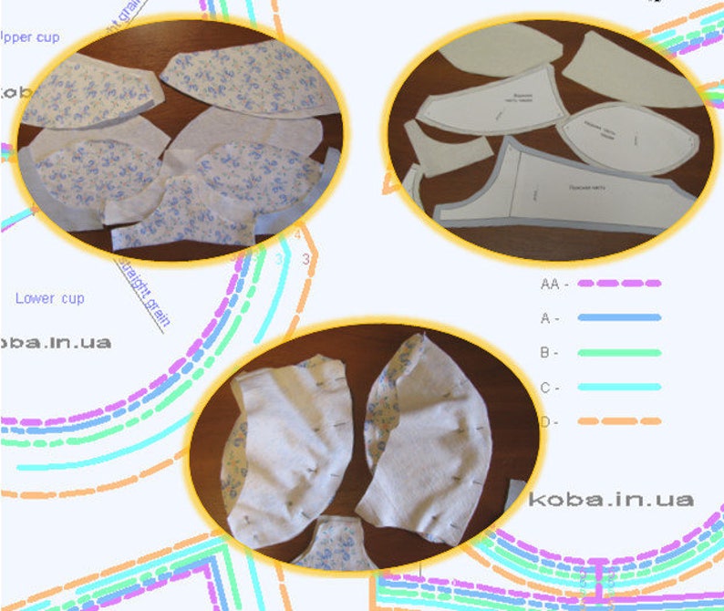 Bra PATTERN. Bra Sewing PATTERNS. Bra Pattern Pdf. Multi Sizes - Etsy