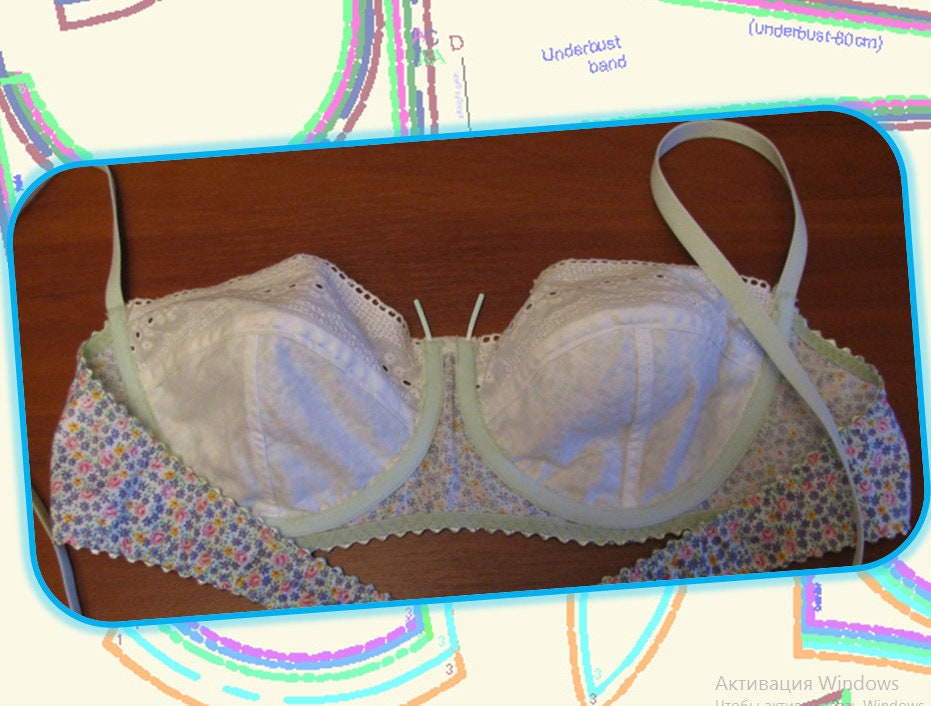 Angelica Bra Sewing Pattern, Multi-size AA-D (PDF Download) - Etsy