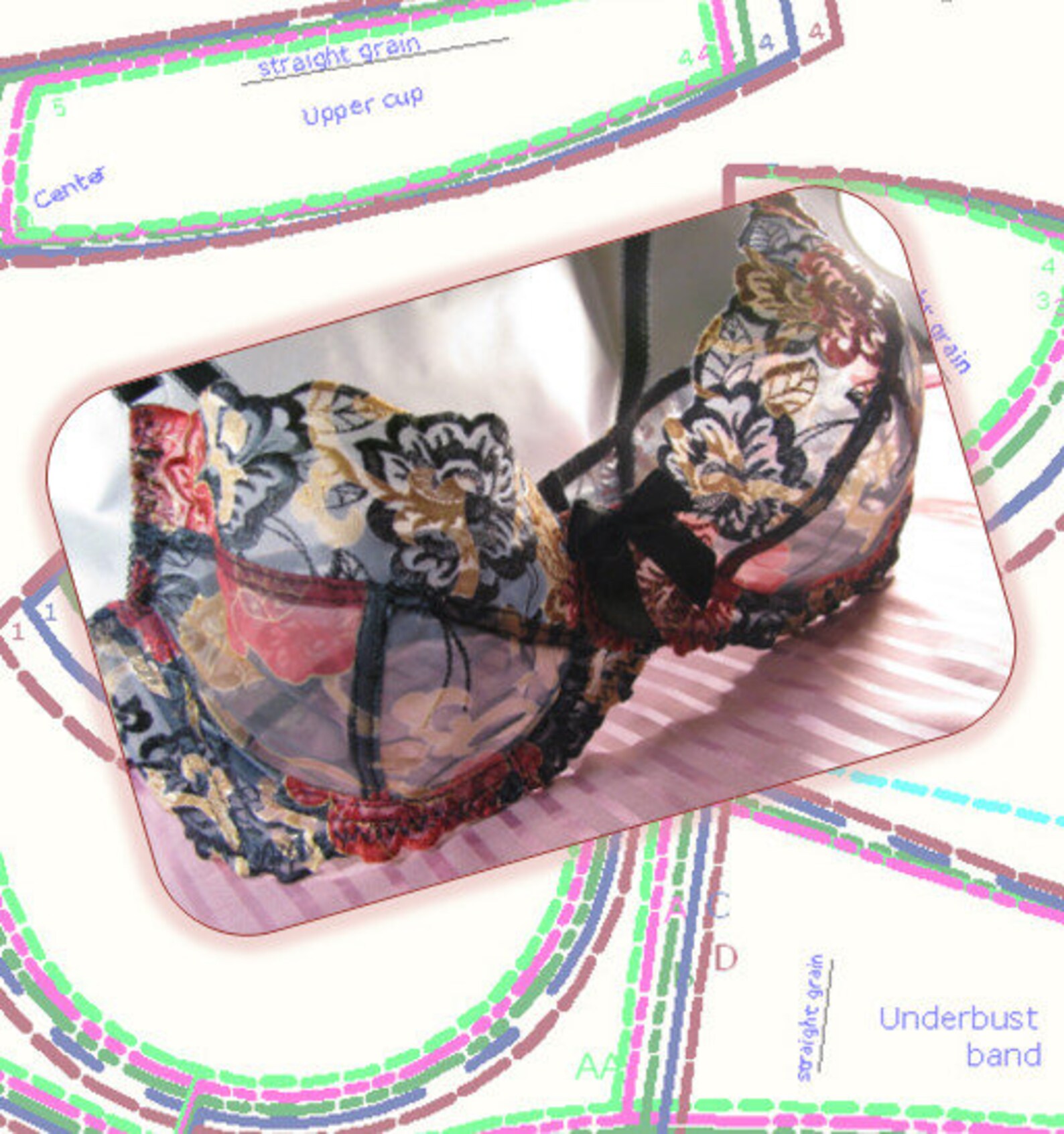 Bra PATTERNS. Size DDE. Bra Sewing PATTERN. Bra Pattern Pdf. - Etsy UK