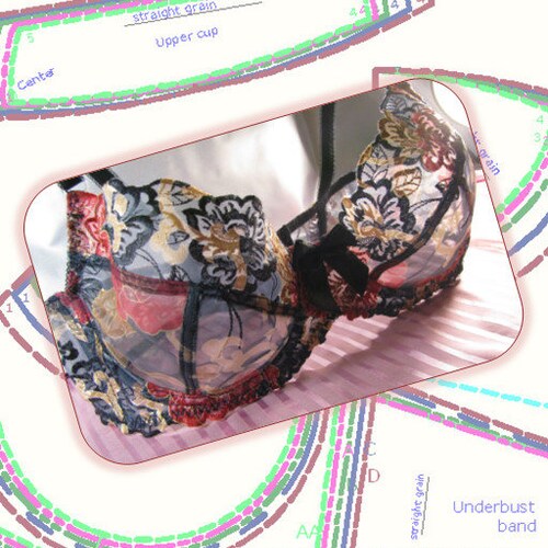 Dolche Plus Size Bra Pattern Sewing Instant Download PDF for - Etsy