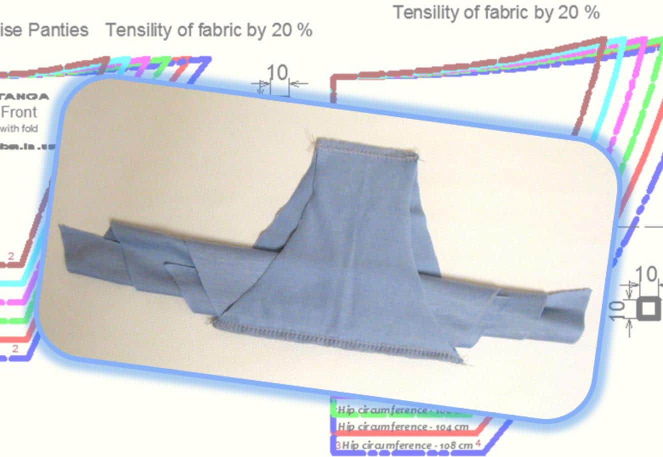 Panties Sewing Pattern, Tanga Style, Low/high Rise (PDF Pattern) - Etsy