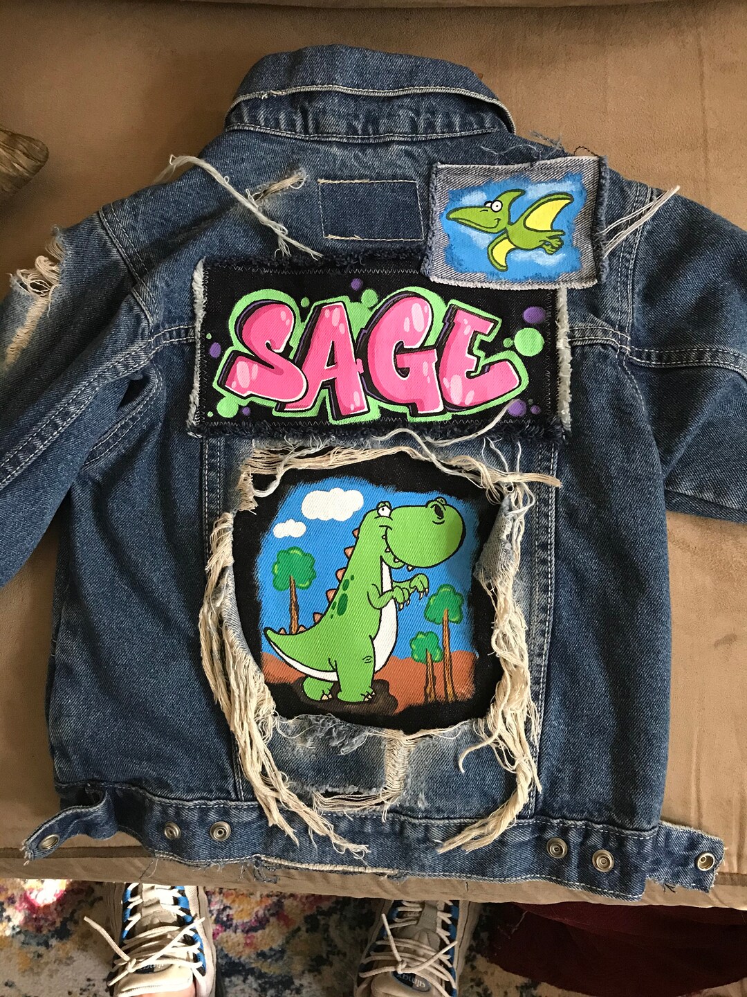 Custom Graffiti Jackets Children’s and Adults - Etsy