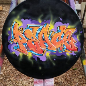 Custom Graffiti Style Vinyl Records - Etsy Canada