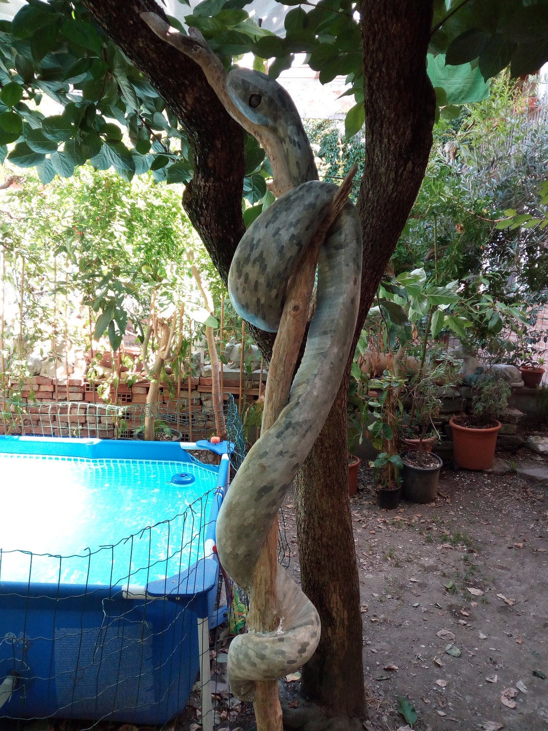 Marble Mosaic Snake - Etsy