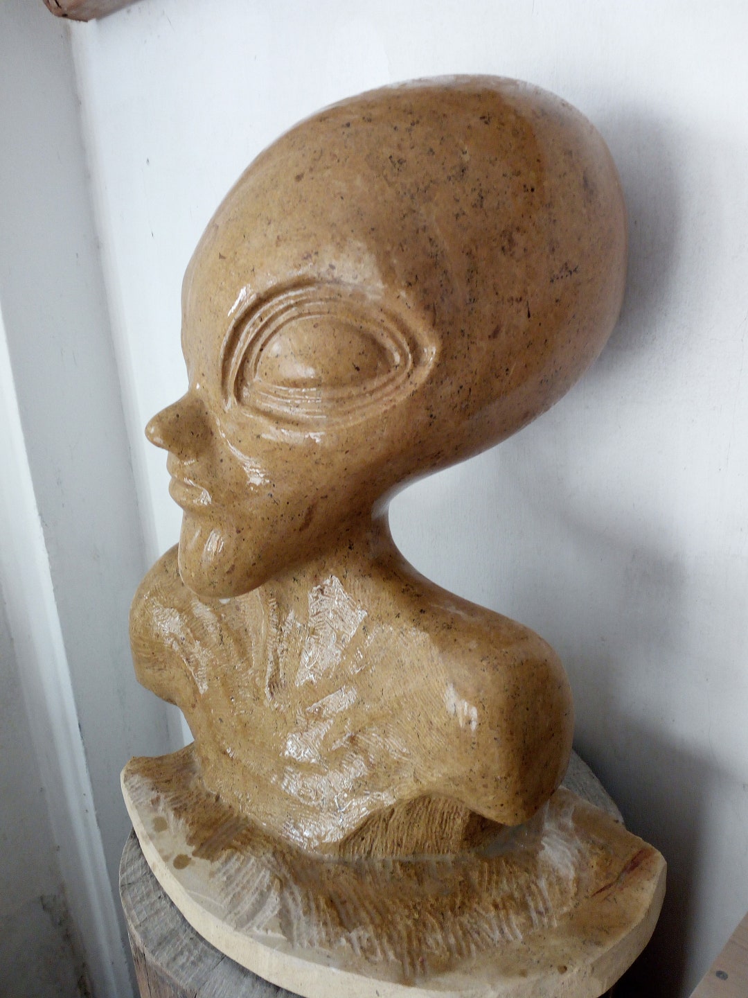 Marble Alien - Etsy