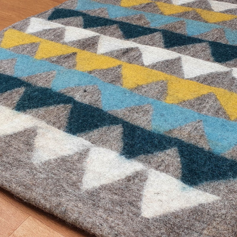Felted Rugs - Etsy