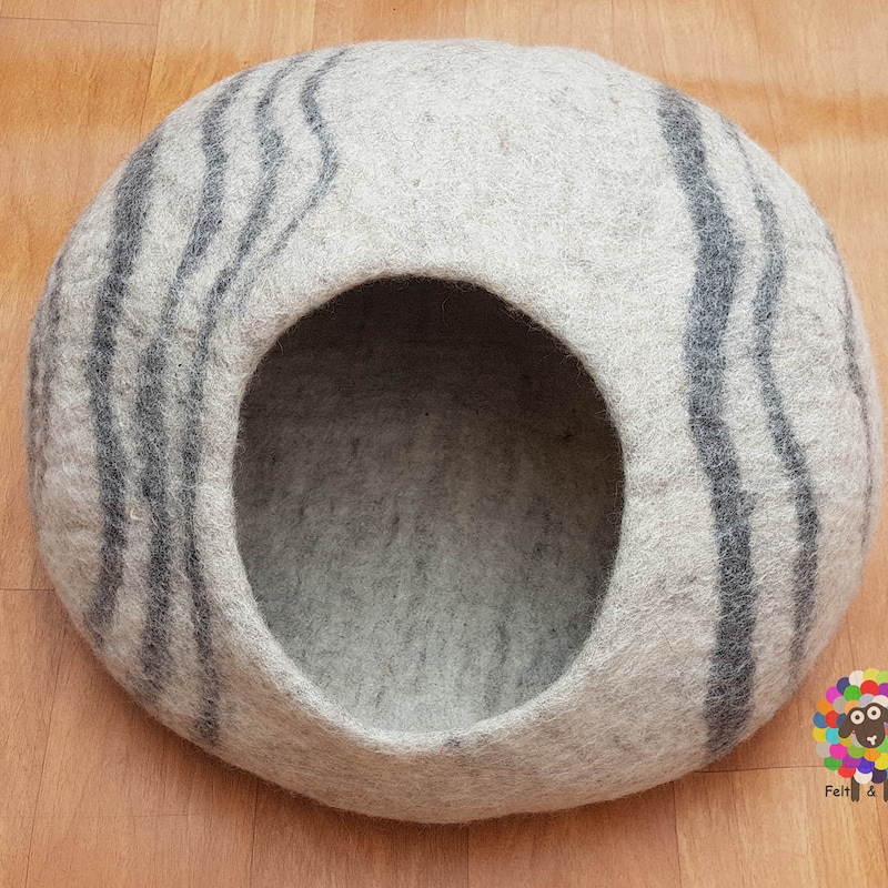 Felted Cat Cave Pattern - Etsy