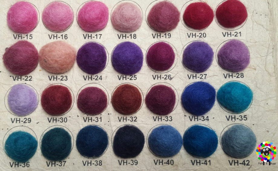 COLOR Chart 75 Different Shades of Color to Choose From.. - Etsy