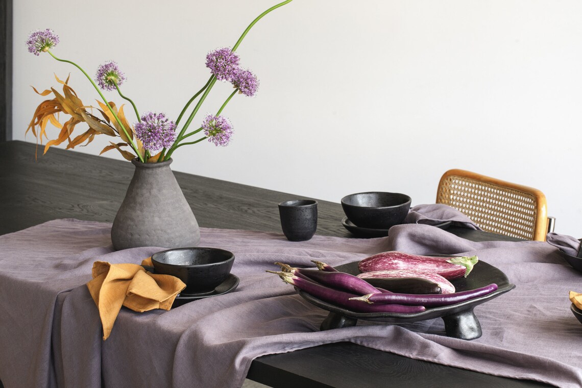 Big Contemporary Ceramic Platter Large Serving Plate Xl - Etsy UK