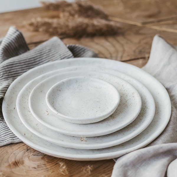 Organic Plates - Etsy