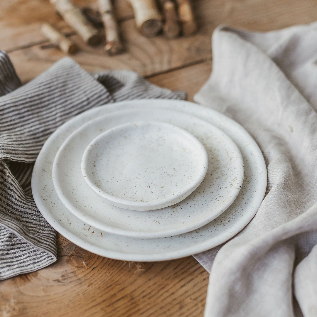 Wedding Registry Main Course Plate Ceramic Cake Dish and - Etsy