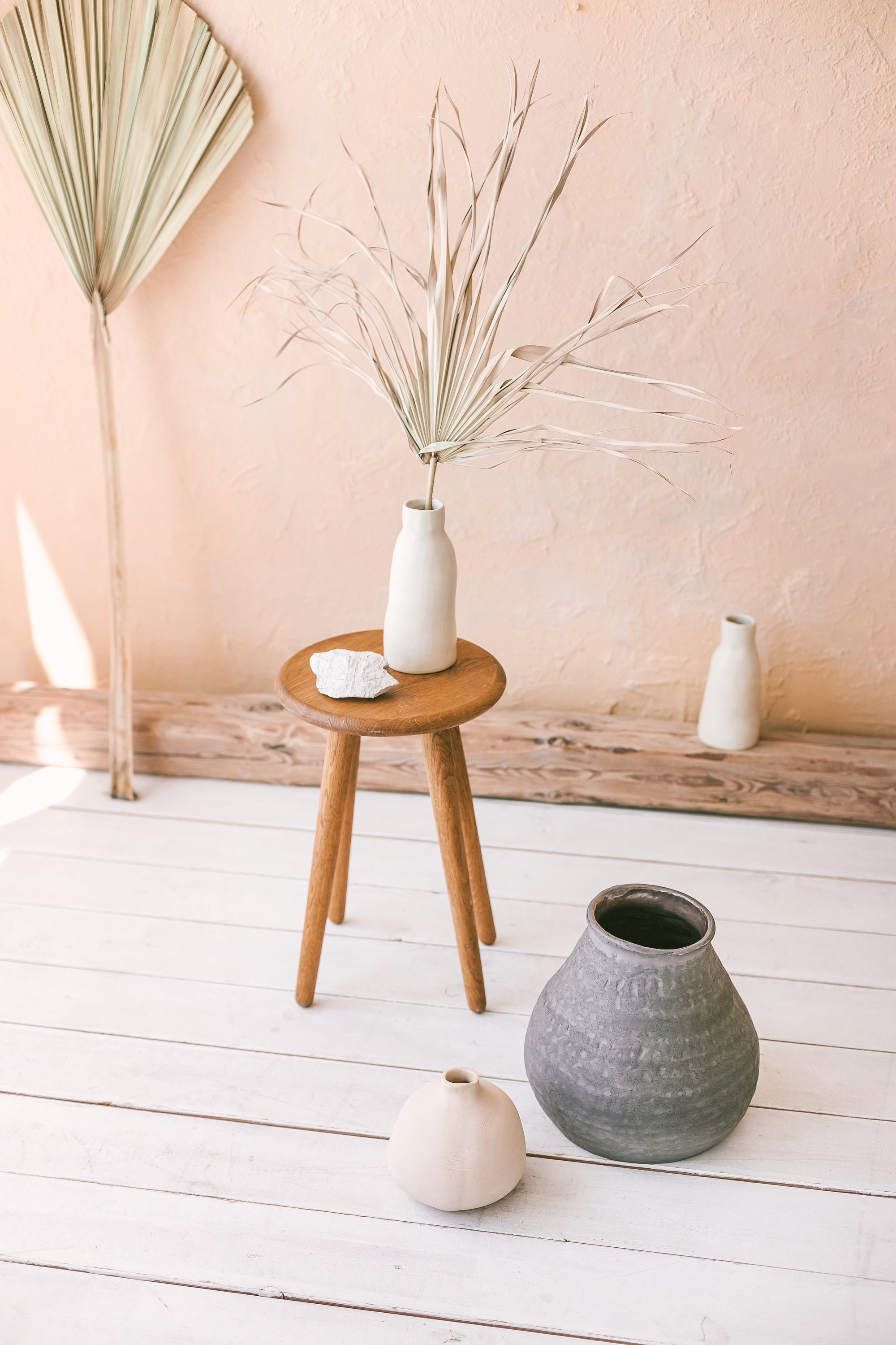 Handmade Matte Ceramic Vase Decorative Minimalist Flower Pot | Etsy