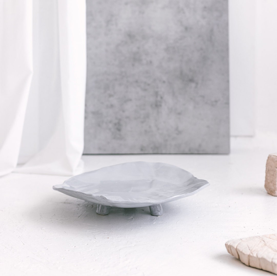 Ceramic Serving Platter Large Pottery Plate Modern Stoneware - Etsy