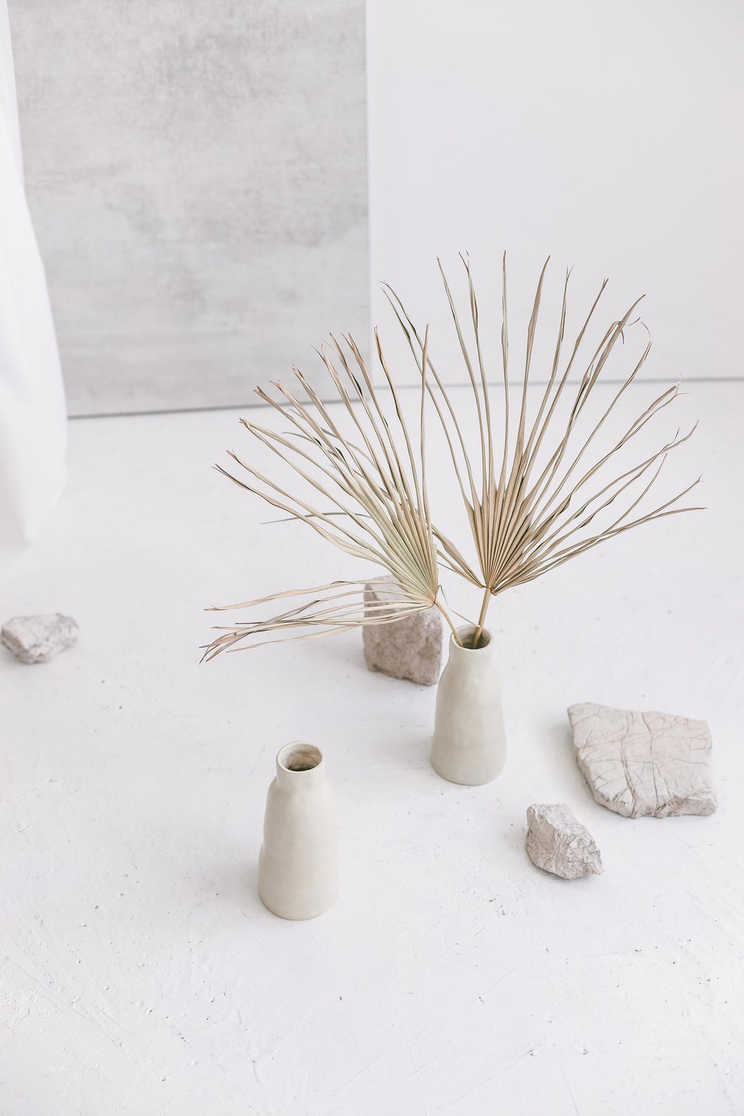 Handmade Matte Ceramic Vase Decorative Minimalist Flower Pot - Etsy