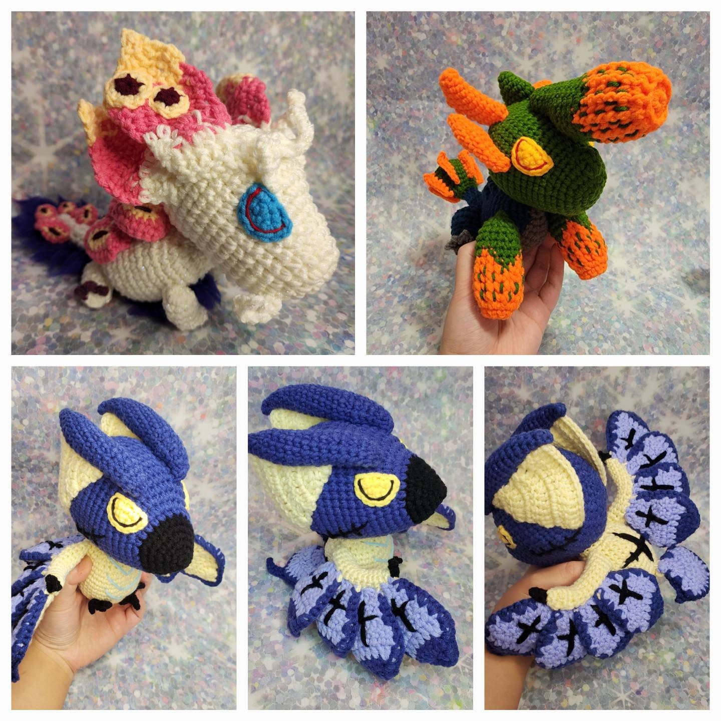Large Size Monsterhunter World Inspired Chibi Plush | Etsy Canada