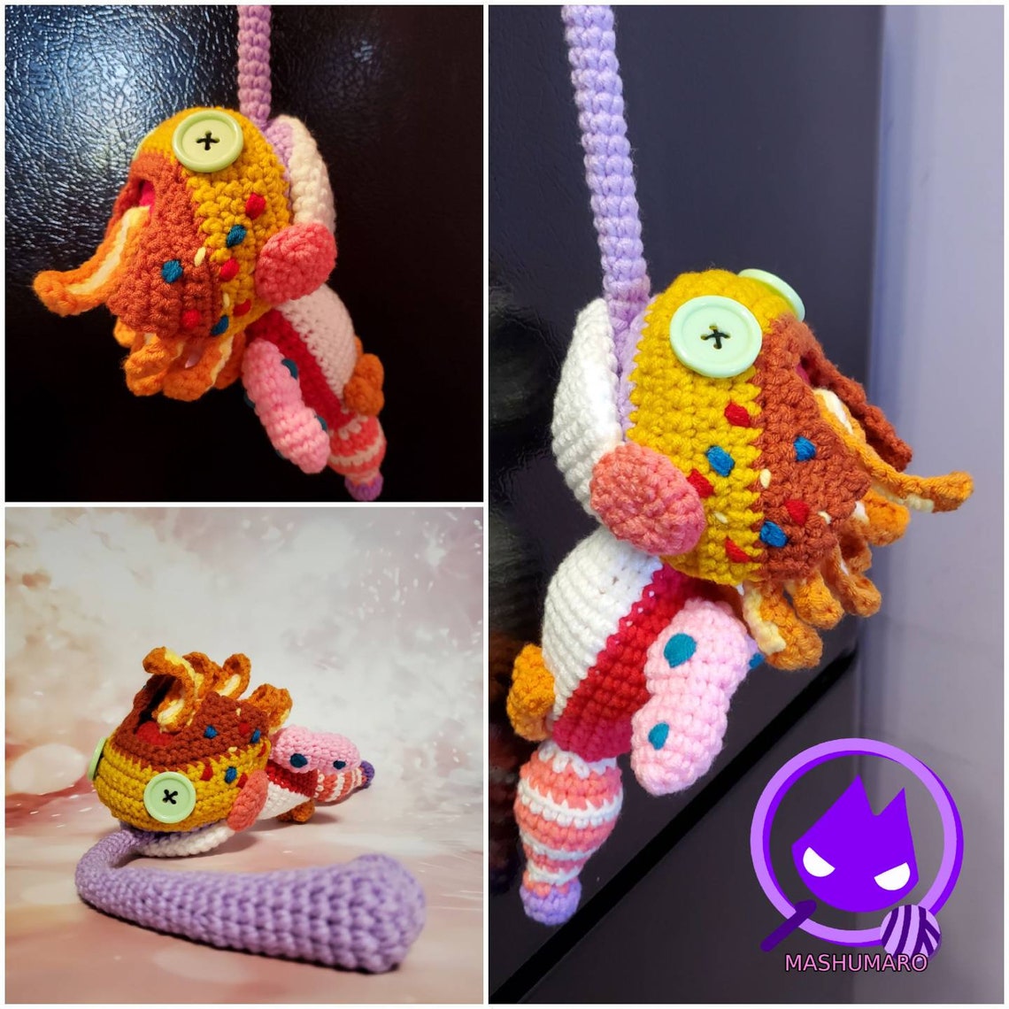 Pukei-Pukei Weapon Pendant 17 Actual Sized MHW | Etsy