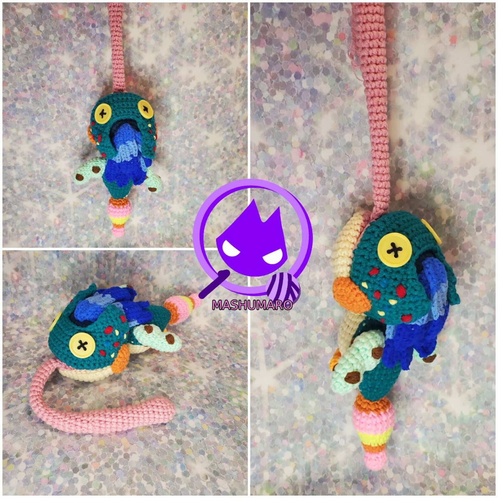 Pukei-Pukei Weapon Pendant 17 Actual Sized MHW | Etsy