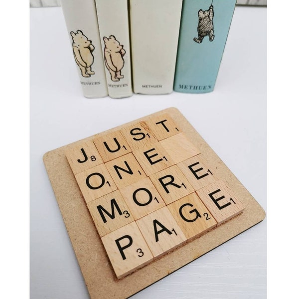 Scrabble Coaster - Etsy