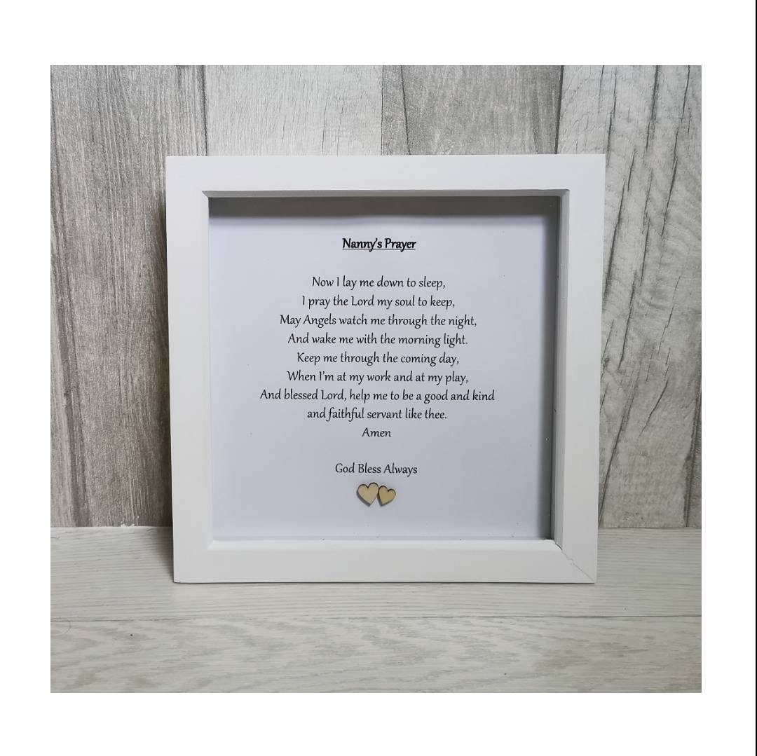 Personalised Poem, Anniversary Poem,framed Poem, Framed Memorial Poem ...