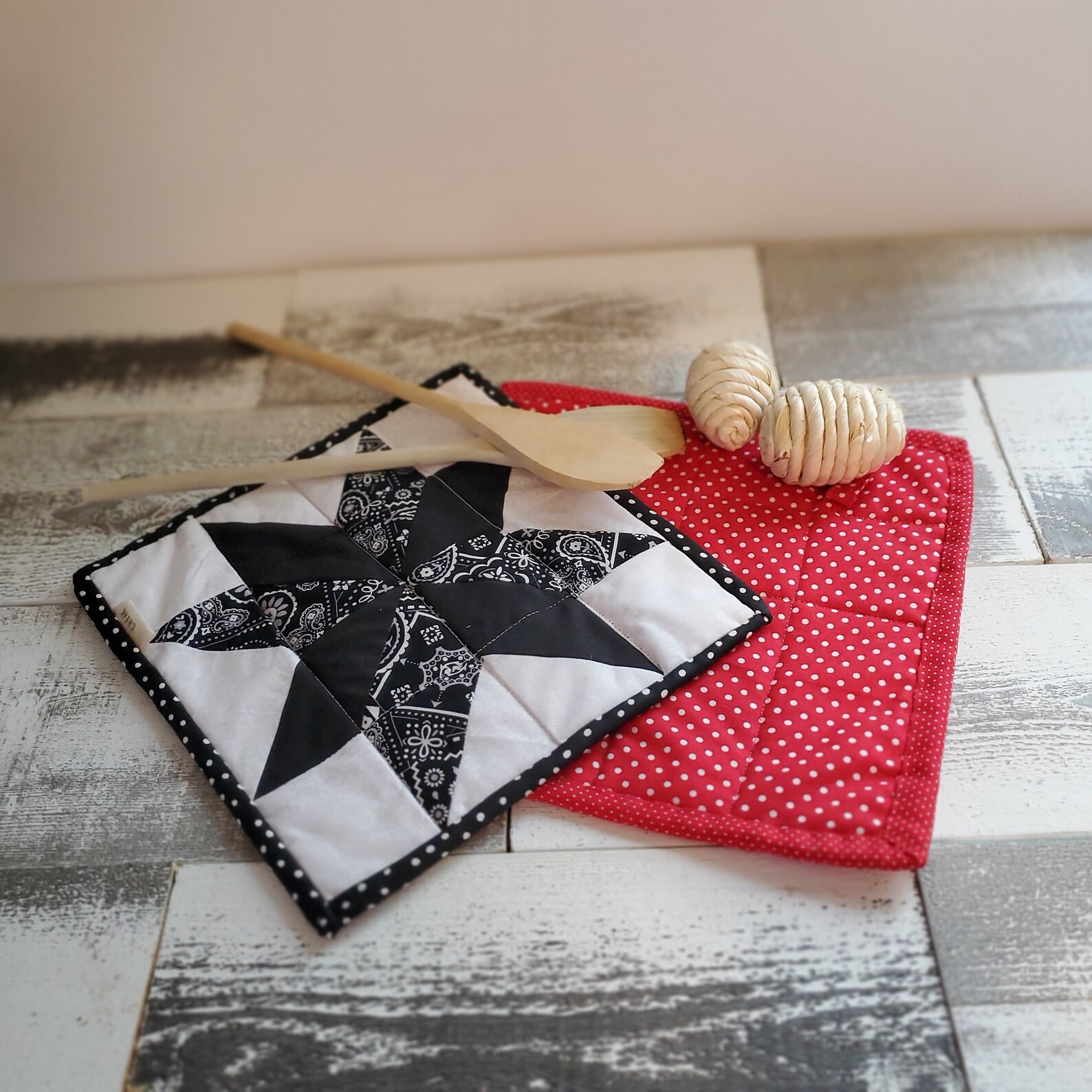 Star Flower Pot Holder or Hot Pad - Etsy