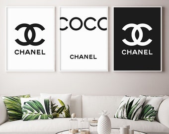 Chanel poster | Etsy