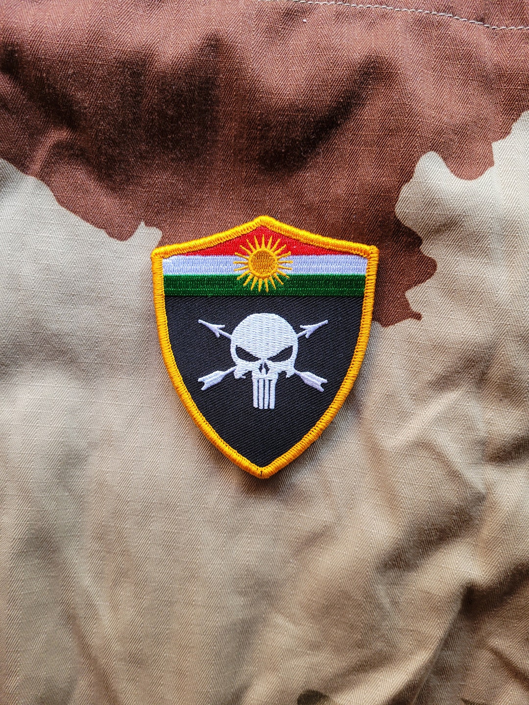 Kurdish Special Forces, Military Morale Patch - Etsy