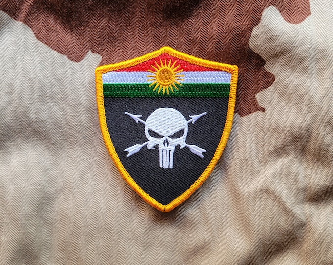 Kurdish Special Forces, Military Morale Patch - Etsy