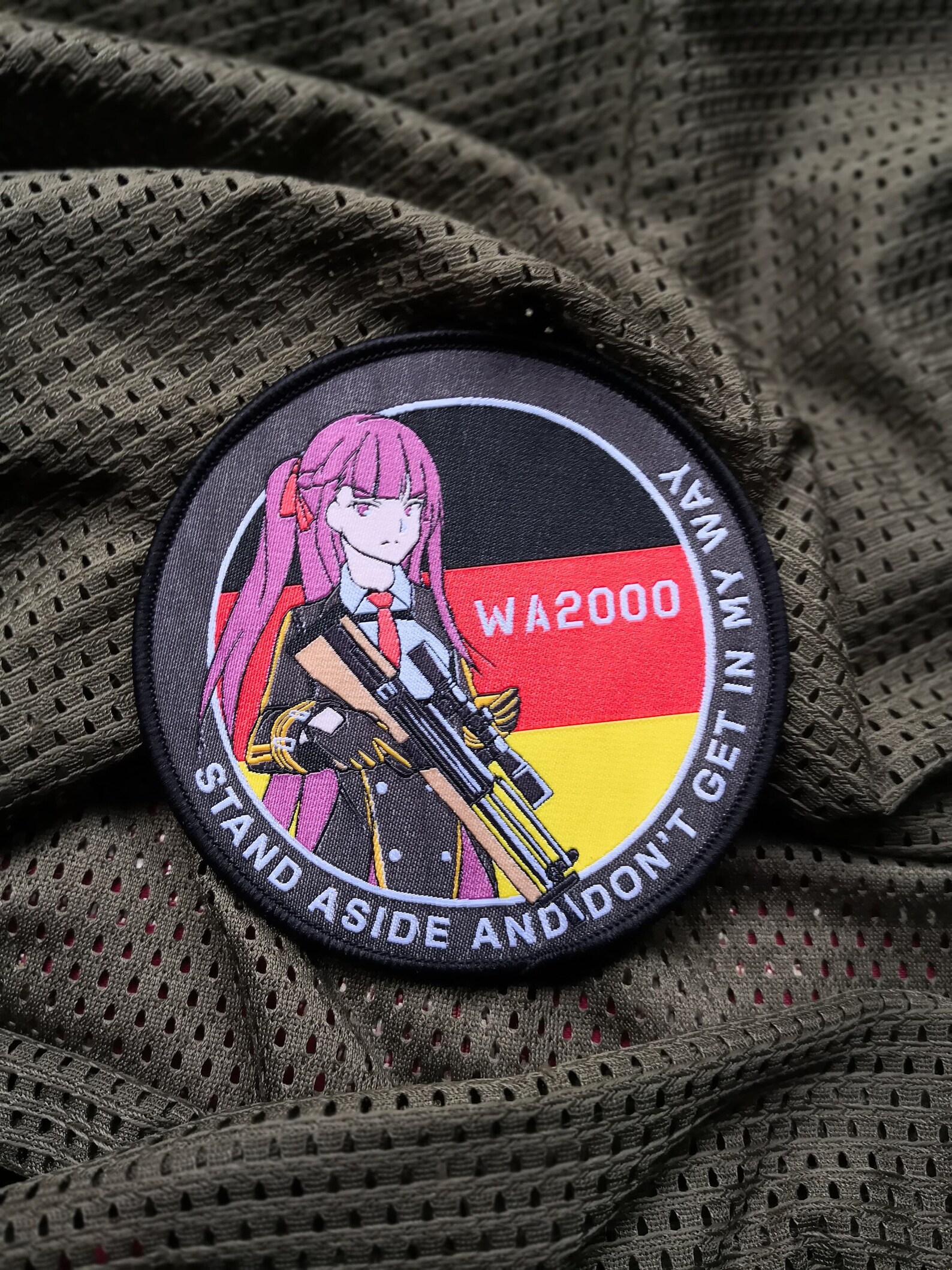 Girls' Frontline WA2000, Tactical Doll Military Morale Patch - Etsy