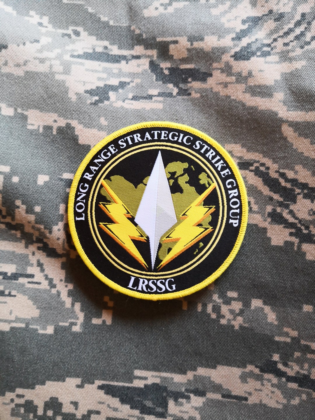 Ace Combat 7 Inspired, Long Range Strategic Strike Group (LRSSG), Military Morale Patch - Etsy